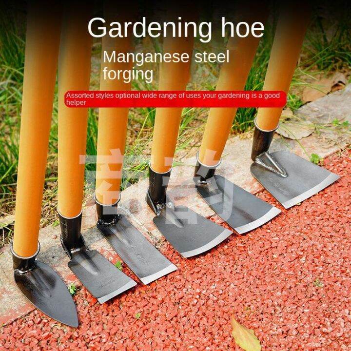 💕READY STOCK💕 Forged Small Manganese Steel Hoe, Vegetable Planting ...
