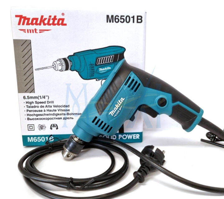 Makita Hi-Speed Drill M6501B - Mesin Bor Hi-speed uk. 1/4 in / 6.5 mm ...