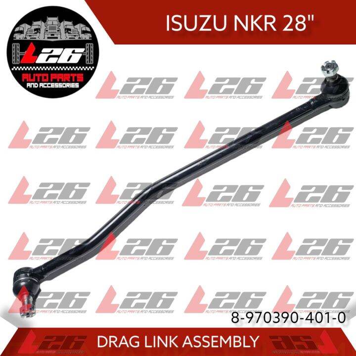 Isuzu NKR Drag Link Assembly 28" FOR ISUZU NKR 8-970390-401-0/8-97360 ...