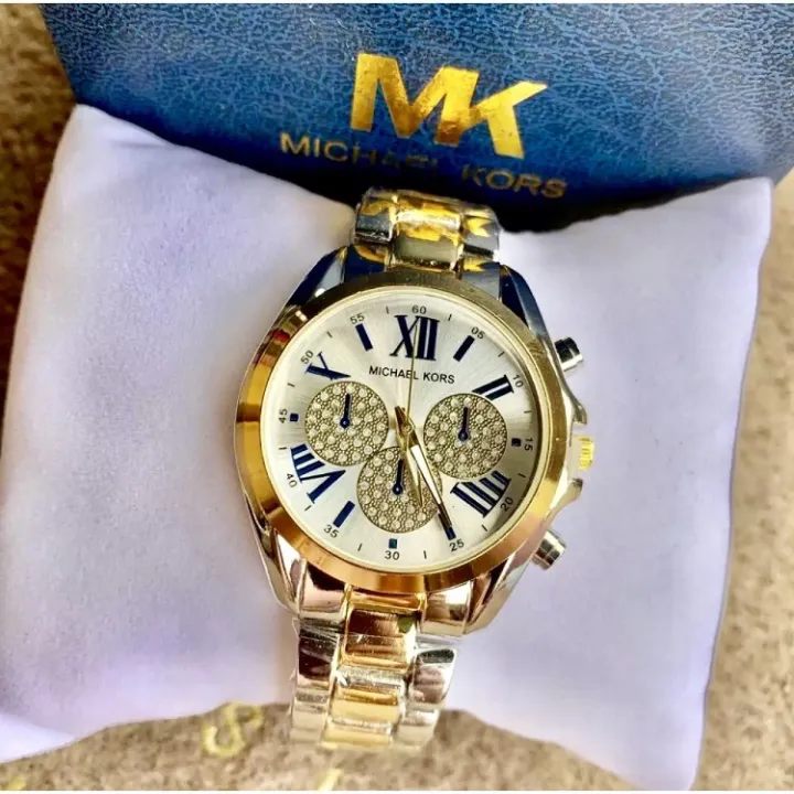 Michael Kors Elegant MK Bradshaw Mickey Watch With Free Box and Battery ...