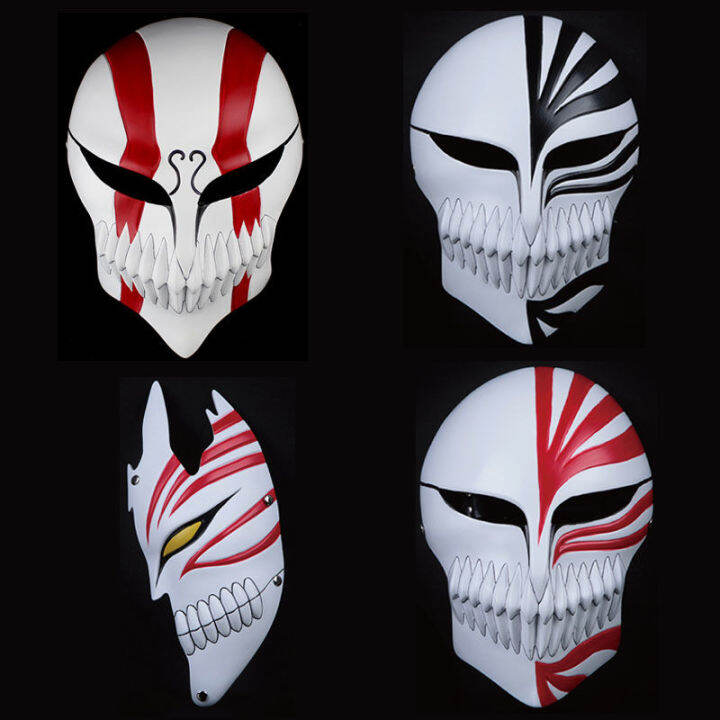 PDD Mask Halloween Japanese Anime Shinigami Craft Kurosaki Ichigo Mask ...