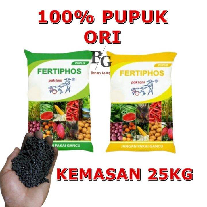 Pupuk Fertiphos 25kg Pak Tani Nutrisi Tanaman Pengganti SP 36 | Lazada ...