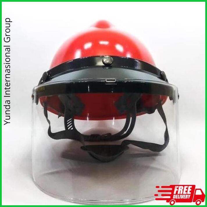 Helm Apd Safety Face Shield Medis Warna Kuning Blue Eagle Proyek Murah ...
