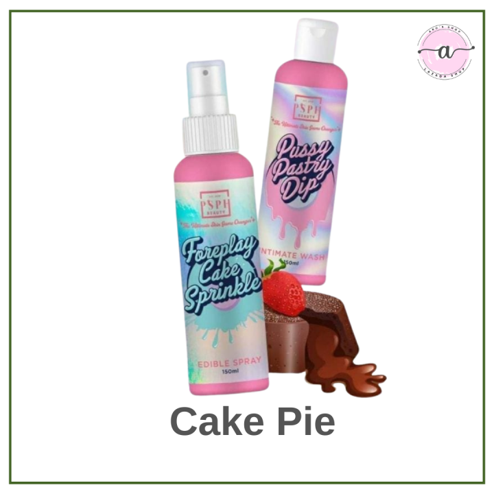 🍓PSPH Cake Pie 2in1 Intimacy Kit Feminine Wash Edible Spray🍫 by PSPH ...