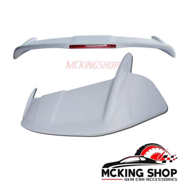 Mitsubishi Mirage Hatchback 2013-2018 Trunk Spoiler w/ Brake Light ...