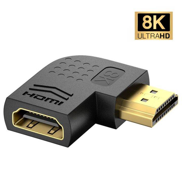 ENDEAVOR For PS5/XBox 90 Degree 270 Degree L Shaped HDMI 2.1 Adapter ...