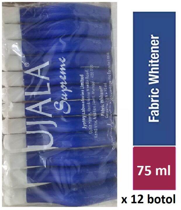 Ujala Supreme Blau Cair pakaian 12 pc 75 ml | Lazada Indonesia