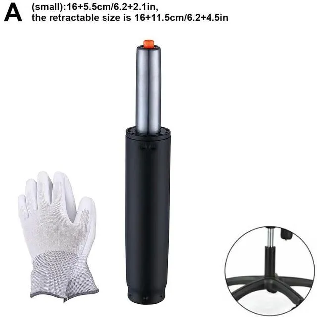 Heavy Duty Pneumatic Chair Gas Lift Base Piston Adjustable Seat Support ...