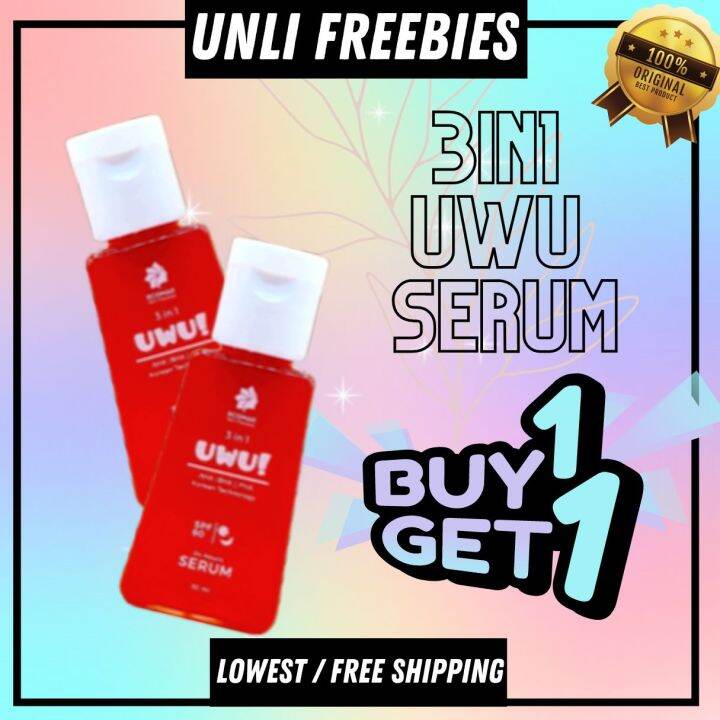 ROSMAR 3in1 UWU SERUM (BUY 1 TAKE 1) | Lazada PH
