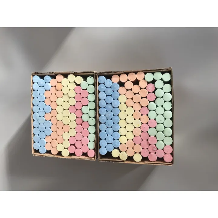 Diamond White and Colored Chalk 1box 100pcs. | Lazada PH