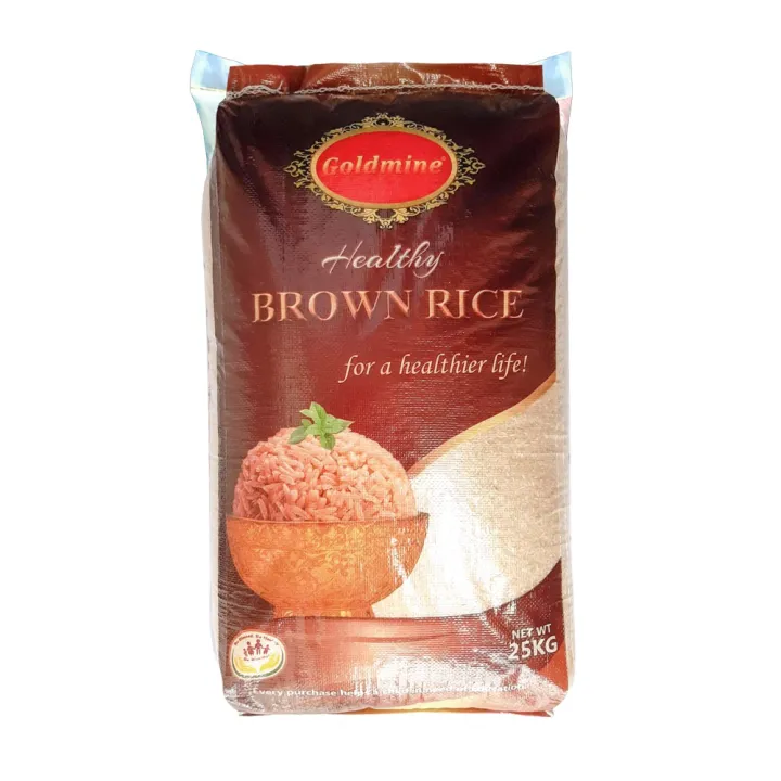 world cuisine Goldmine Healthy Brown Rice 25KG | Lazada PH