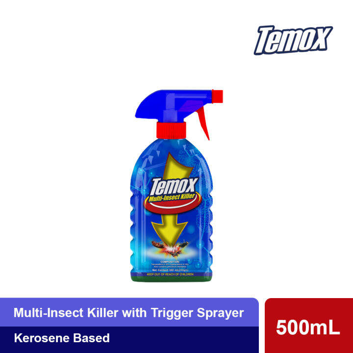 Temox Multi-Insect Killer 500ml Refill With Trigger Spray | Lazada PH