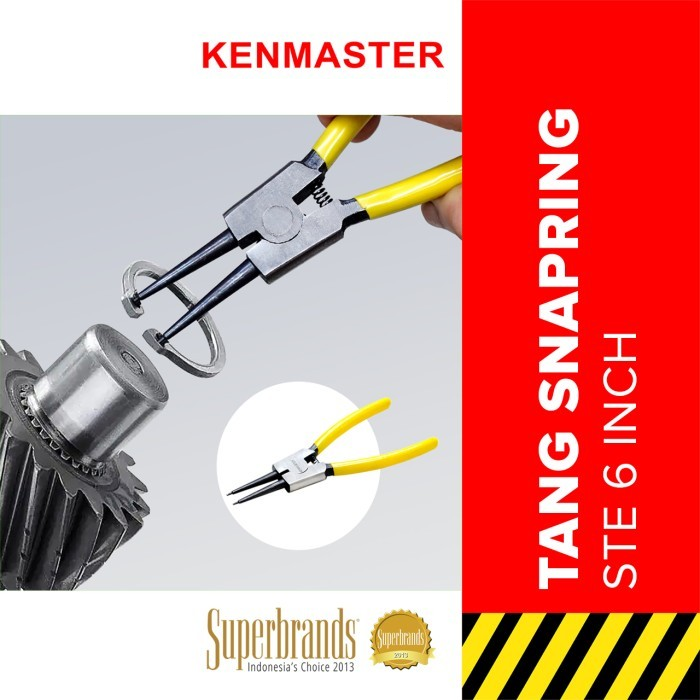 Kenmaster Tang Snap Ring 6" (STE) - Tang Circlip Lurus Tekan Buka 6 ...