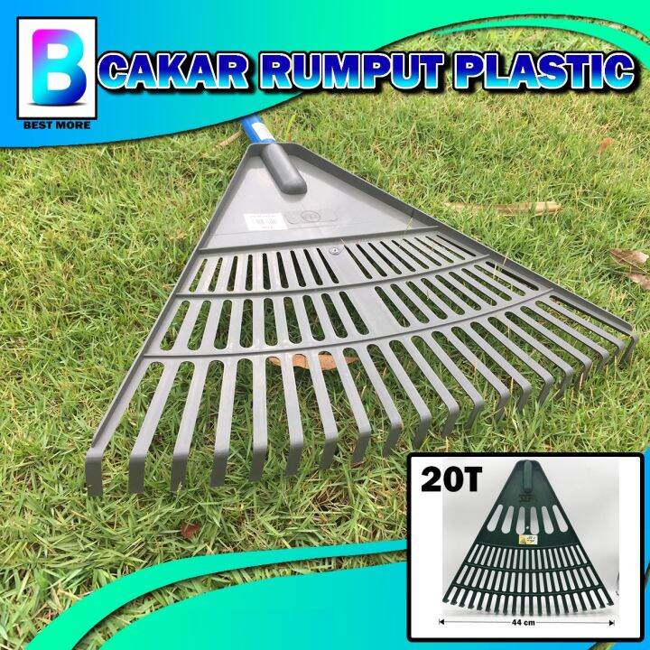 20T CAKAR RUMPUT PLASTIC | Lazada