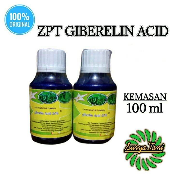 ZPT Giberelin acid 20% ZPT tanaman kemasan 100 ml | Lazada Indonesia