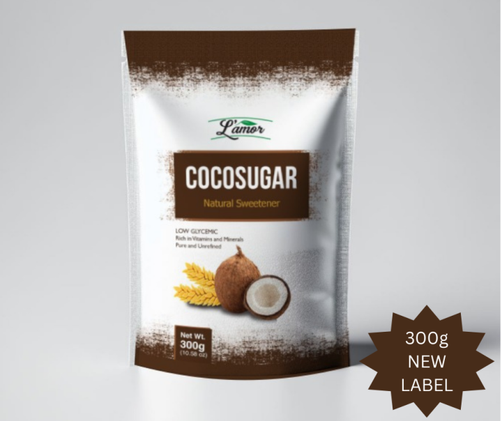 L'amor Coco Sugar 300g or 100g (Coconut Sap Sugar) | The Perfect ...