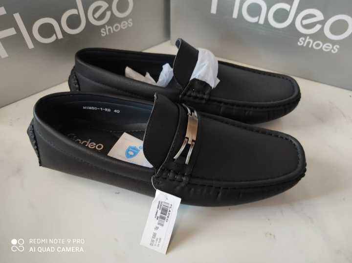 size 40 sepatu kerja pantofel pria merk fladeo MSM68-1 | Lazada Indonesia