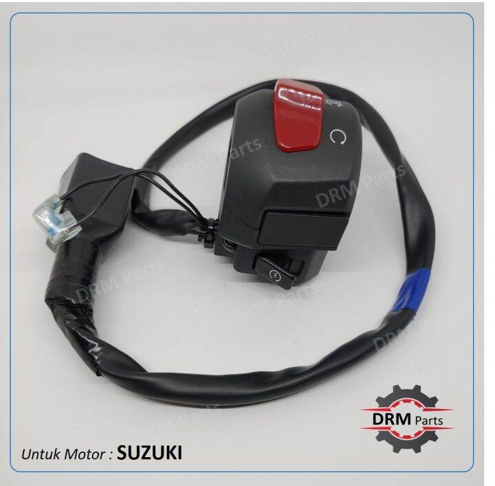 Saklar kanan Holder tombol stater Suzuki GSX R S 150 Satria FU FI PNP ...