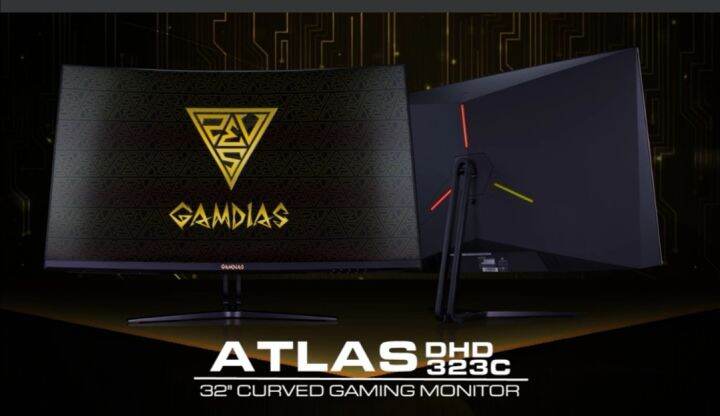 GAMDIAS ATLAS DHD32C 32" 240HZ GAMING MONITOR | Lazada PH