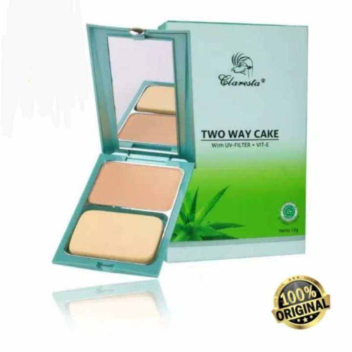 CLARESTA Bedak Two Way Cake /Reffil Bedak TWC ~ Original 100% | Lazada ...