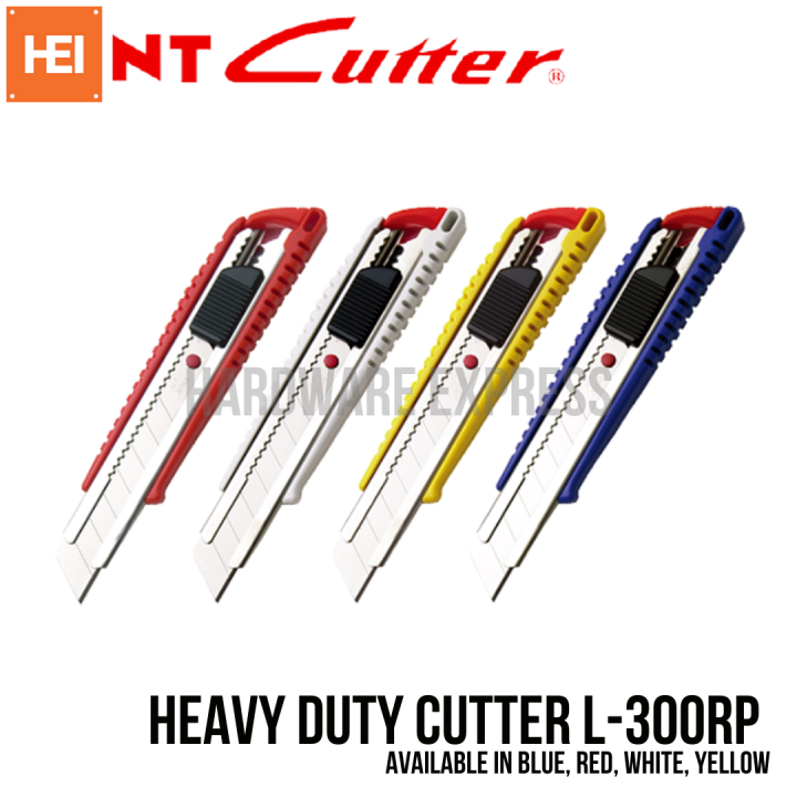 NT Cutter L-300RP Auto-Lock Heavy Duty Cutter (Made in Japan) | Lazada PH