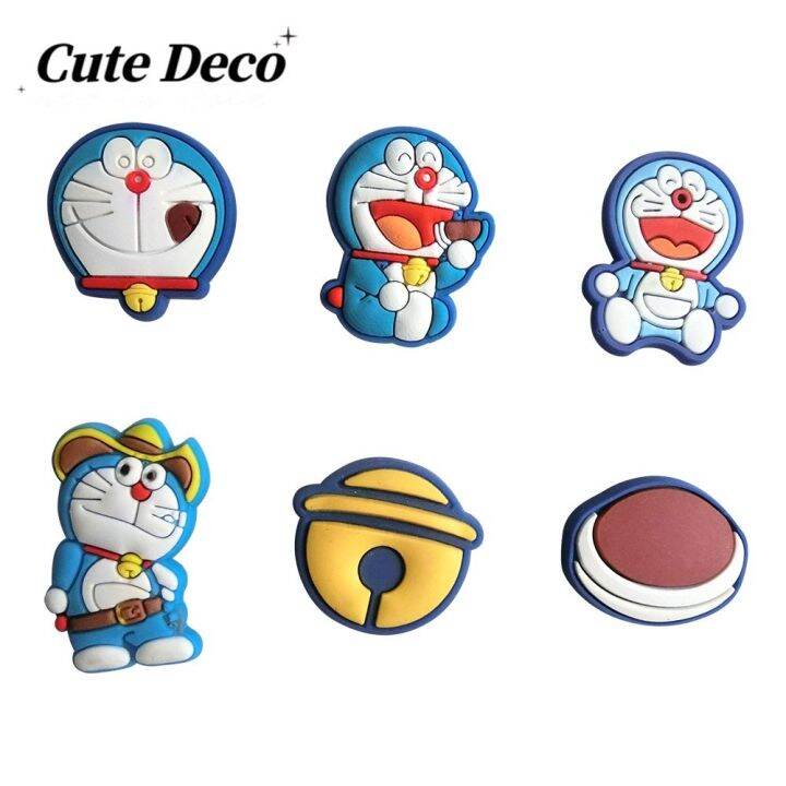 【Cute Deco】Cute Cartoon Dingdang Cat (6 Types) Doraemon/Bell/Gong Shao ...
