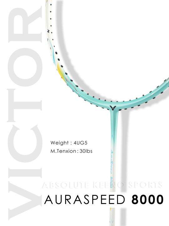 VICTOR Auraspeed 8000 Badminton Racket | Lazada