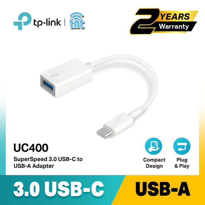 Tp-Link UC400 - SuperSpeed 3.0 USB-C to USB-A Adapter / Type C Cable to ...