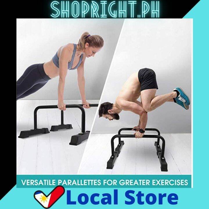 Calisthenics Metal Parallettes Skills and Strength Training (PAIR ...