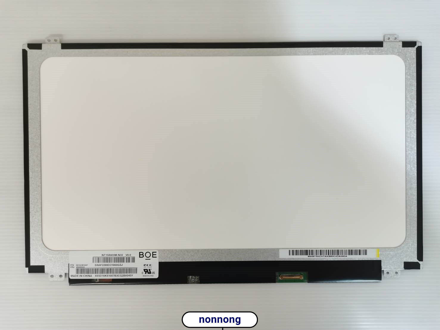 LED NOTEBOOK 15.6 SLIM 30pin HD 1366*768 หูบนล่าง(N156BGA-EA2 REV.C1)(NT156WHM-N32 V8.0 ...