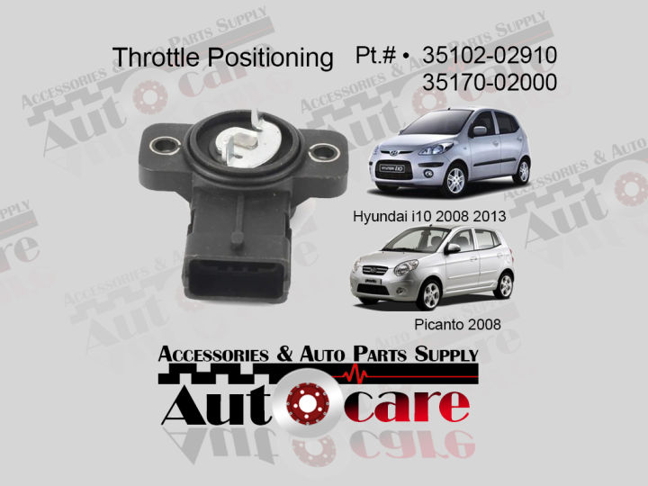Throttle Position Sensor TPS 35102-02910 35170-02000 for Hyundai i10 ...
