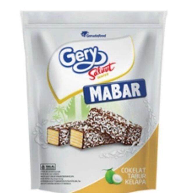 Gery Salut Wafer MABAR || Coklat Tabur Kelapa 85gr ISI 10Pcs by Dharma ...