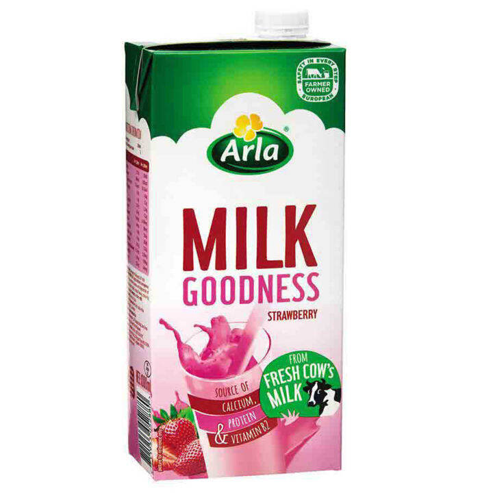 Arla Milk Goodness Strawberry 1L | Lazada PH