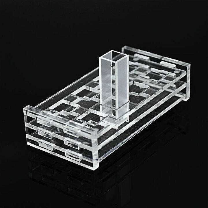 Cuvette Stand Plexiglass Rack For Glass Quartz Cuvette (Liquid Sample ...