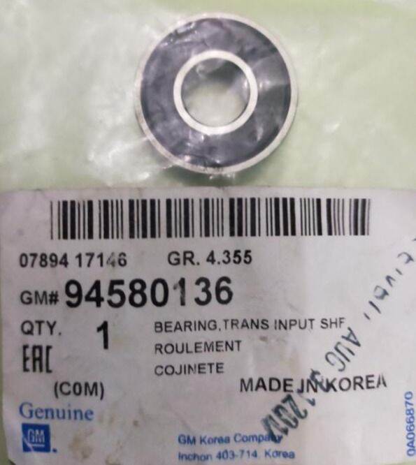 GM Pilot Bearing for Chevrolet Spark 2005-2015 / Chevrolet Aveo PN ...