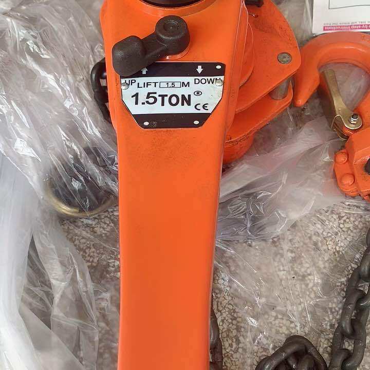 Vital lever blocks/ lever hoist / ratchet 1.5tons with 1.5meters chain ...