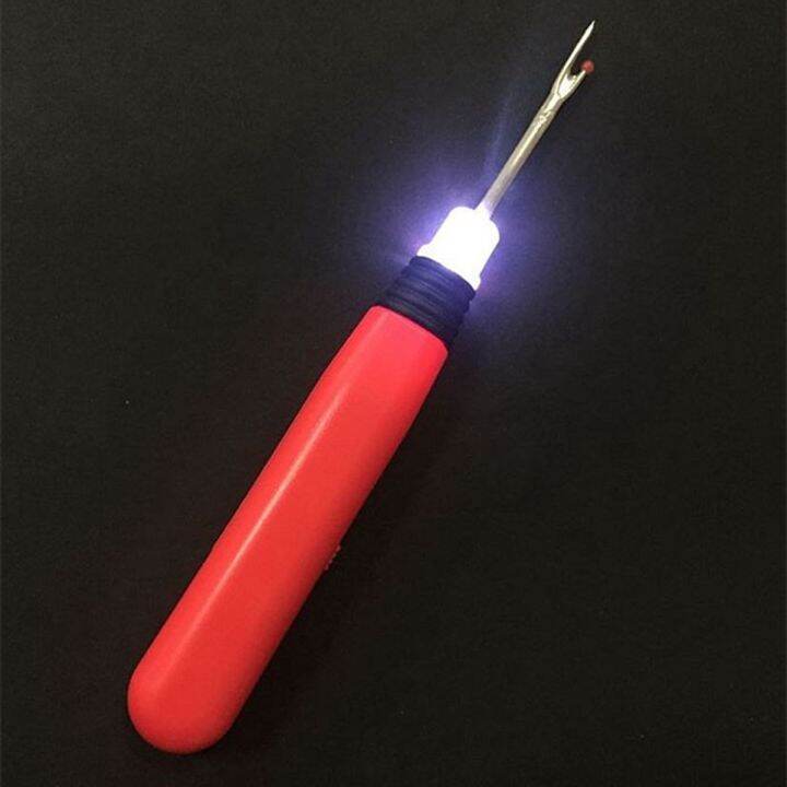 SUDMFK จักรเย็บผ้า DIY หัตถกรรมพร้อมไฟ LED เครื่องมือกำจัด Handy Stitch ...