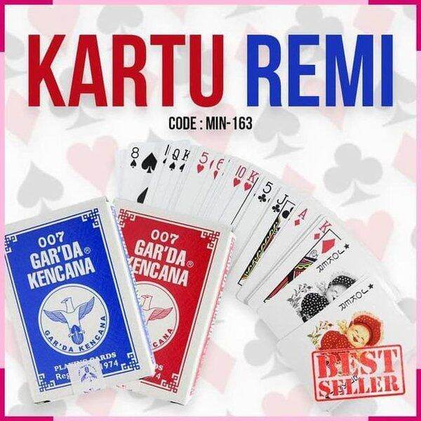 [1 Deck] Kartu Remi Garda Kencana 007 Kartu Poker Playing Cards - Random Colour | Lazada Indonesia