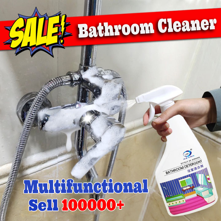 【Tile Detergent Spray Bathroom Faucet Scale Remover Wash Sink Scale ...