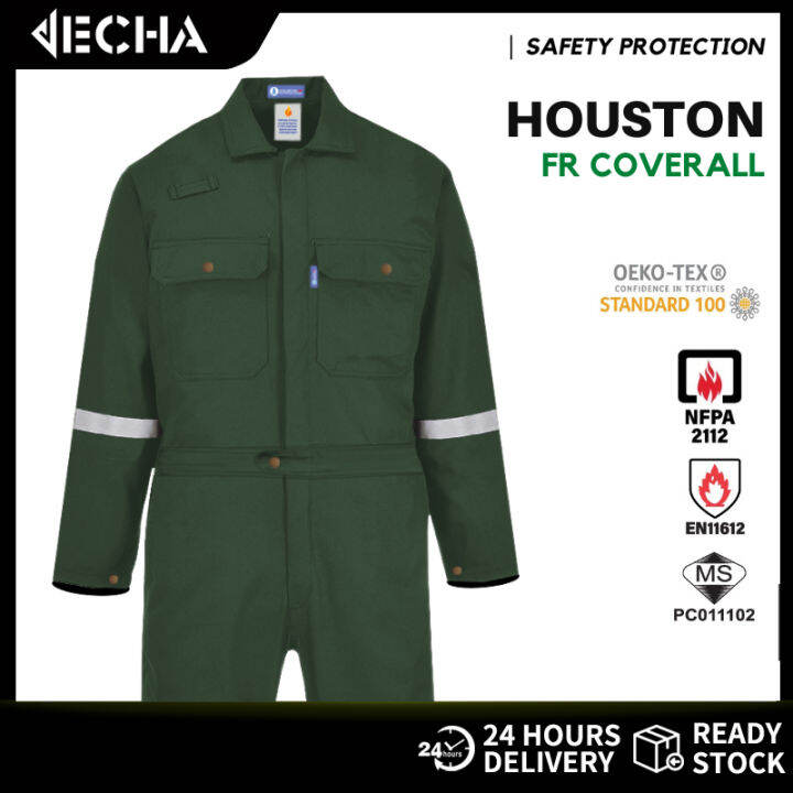 Houston Fire Resistance Coverall (FRC) PPE SIRIM DOSH APPROVED | Lazada