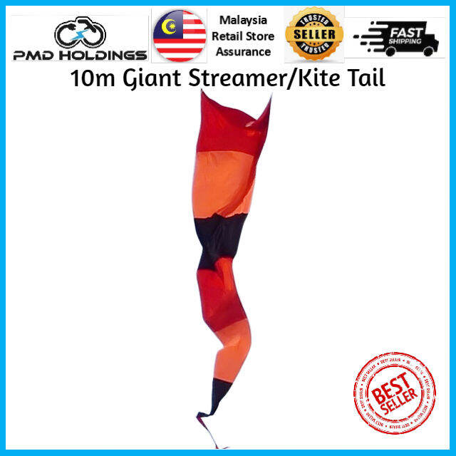 Ready Stock 10m Giant Streamer Banner Kite Tail [ Without Lifter ...