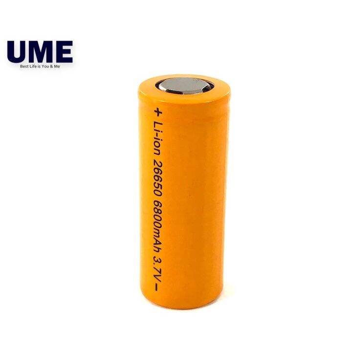 enook 18650 battery 6800mAh 26650 3.7v Flat Head Lithium-ion ...