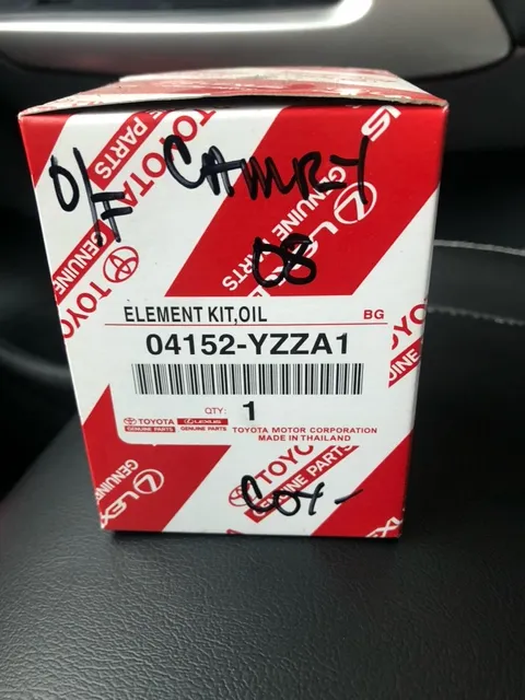 Toyota Camry 2008 2009 2010 2011 2012 2013 2014 2015 Original Oil ...