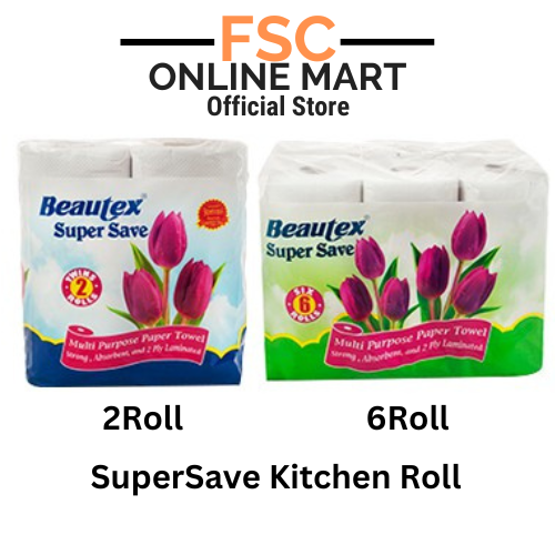[FSC] Beautex Supersave Kitchen Roll Towel | Lazada