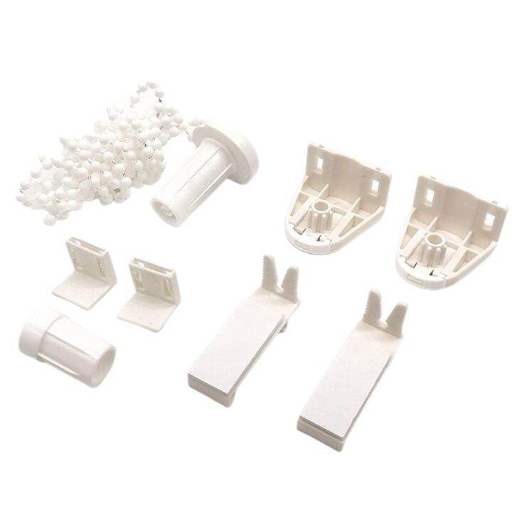 【NICEHOME】 White 17mm Roller Blind Fittings Kit Brackets Chain Spare ...