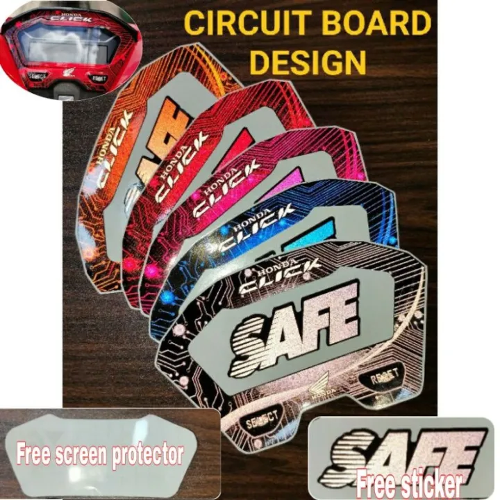 Panel Gauge screen Protector fo honda click 125/150i Version 2 3 ...