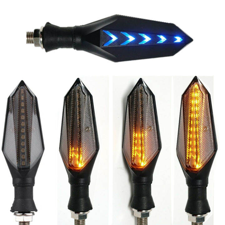 Befans Motorcycle two color LED flow arrow steering light flow horse ...