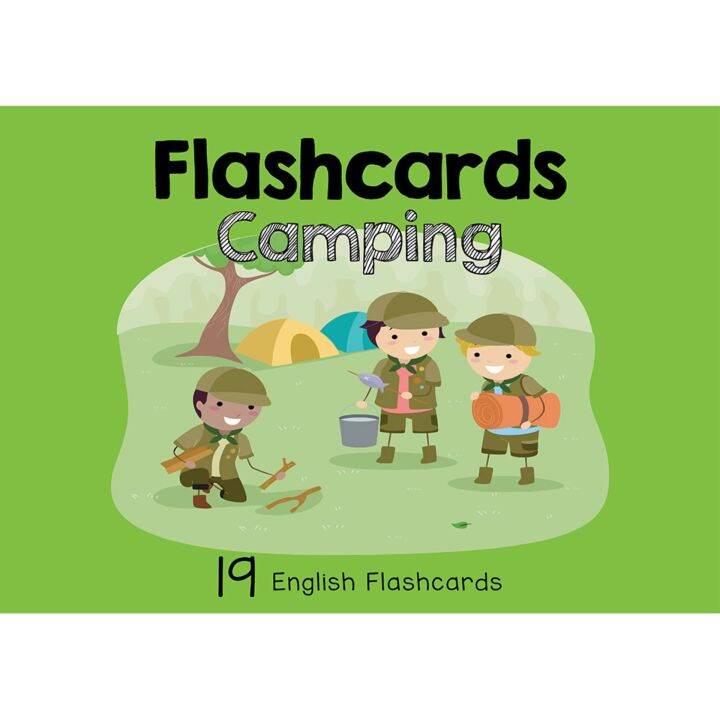 Flashcards - Camping | Lazada Singapore