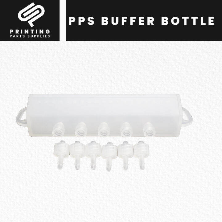 PPS Buffer Bottle White ink circulation Splitter diverter | Lazada PH