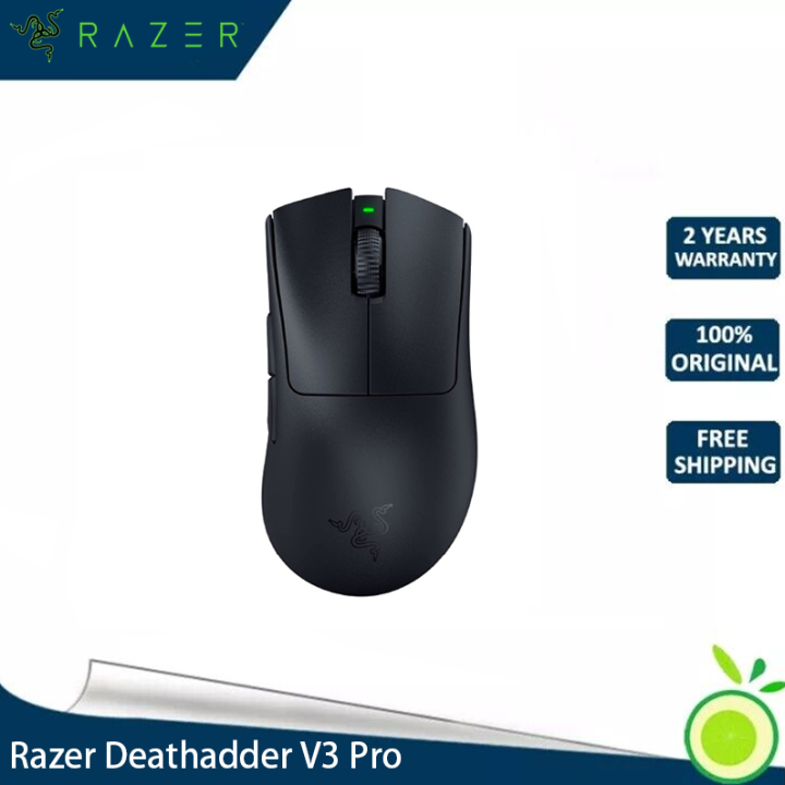 Razer DeathAdder V3 Pro Ultra-lightweight Wireless Ergonomic Esports Mouse - Black/White | Lazada PH